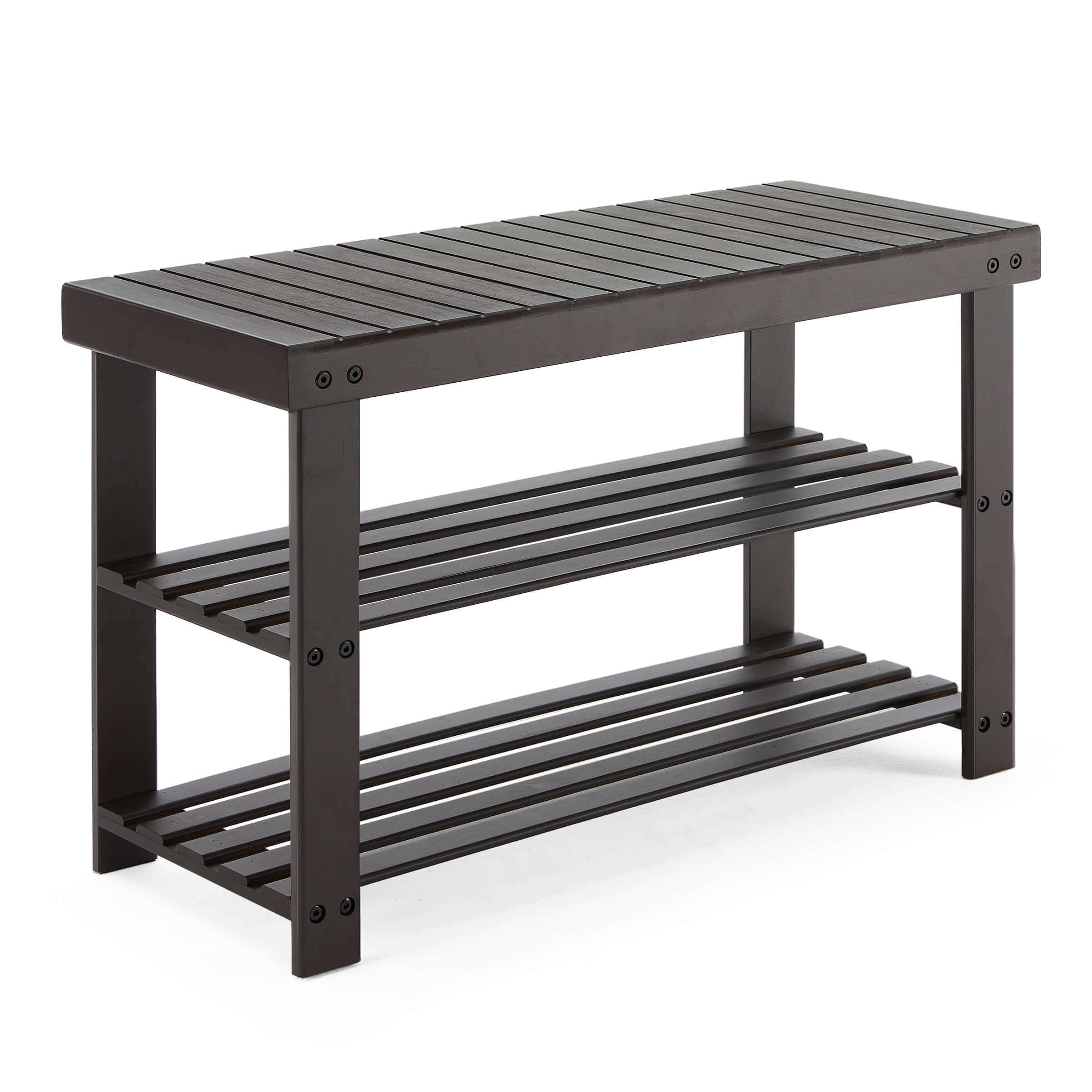 Sweetcrispy 2-in-1 Bamboo Shoe Bench for Entryway – Rudy Furniture